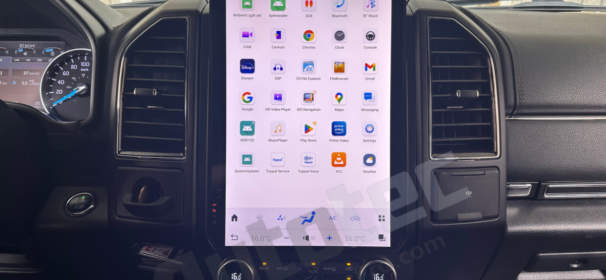 Ford Expedition (2018 – 2021) 14.4″ IPS QHD 2K Touch-Screen Navigation ...