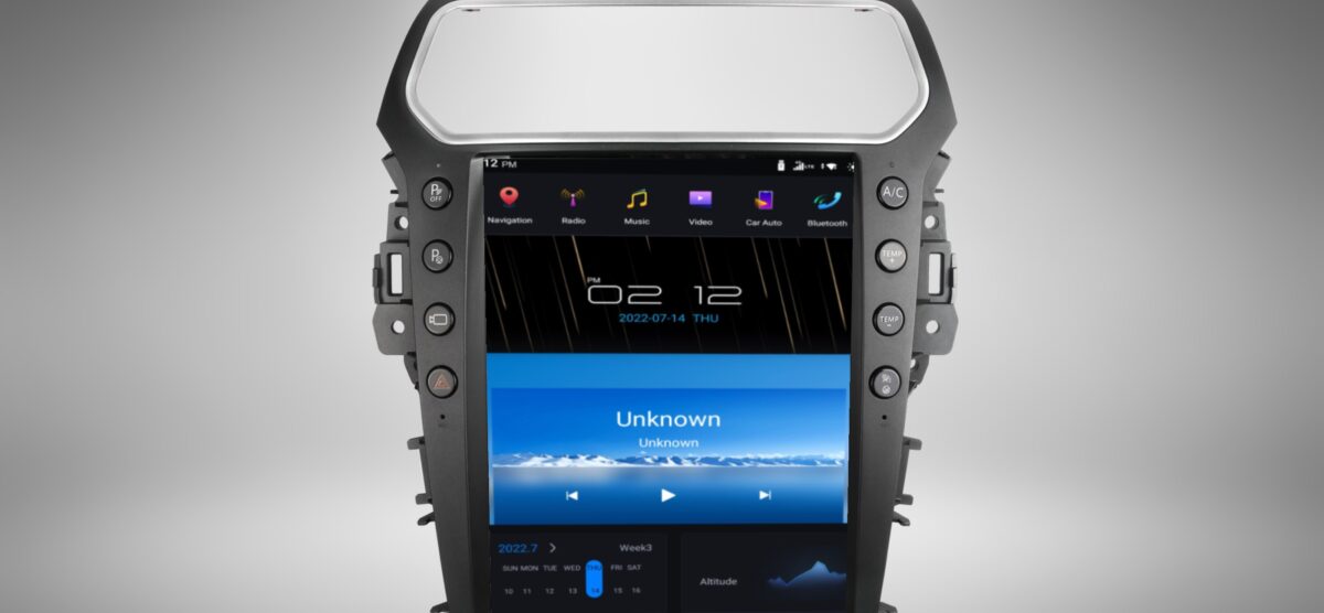 Ford Explorer (2011 – 2019) 14.4″ IPS QHD 2K Touch-Screen Android ...