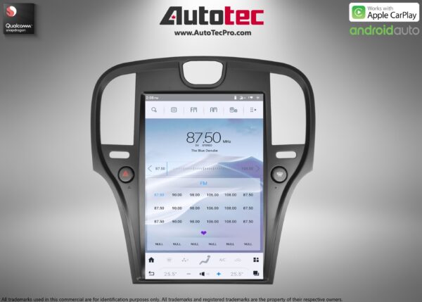 Chrysler 300 300C (2011 – 2020) 13.6″ IPS HD Touch-Screen Android ...