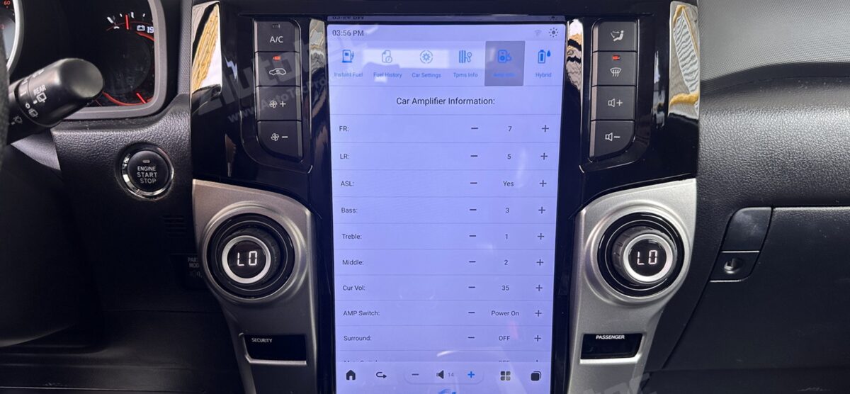 Toyota 4Runner (2009 – 2019) 13.6″ IPS HD Touch-Screen Navigation ...