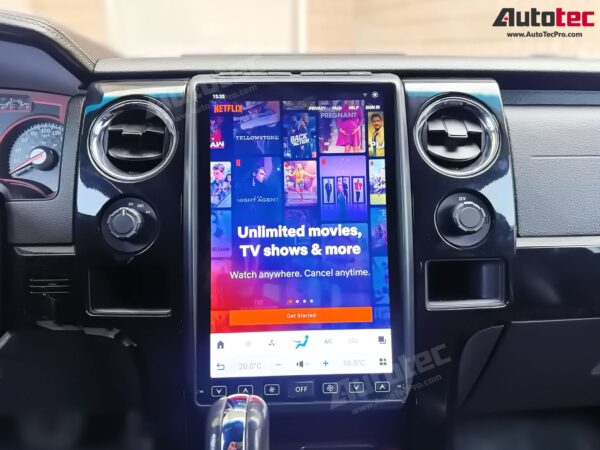 Ford F150 (2009 – 2014) 12.1″ IPS HD Touch-Screen Android Navigation ...