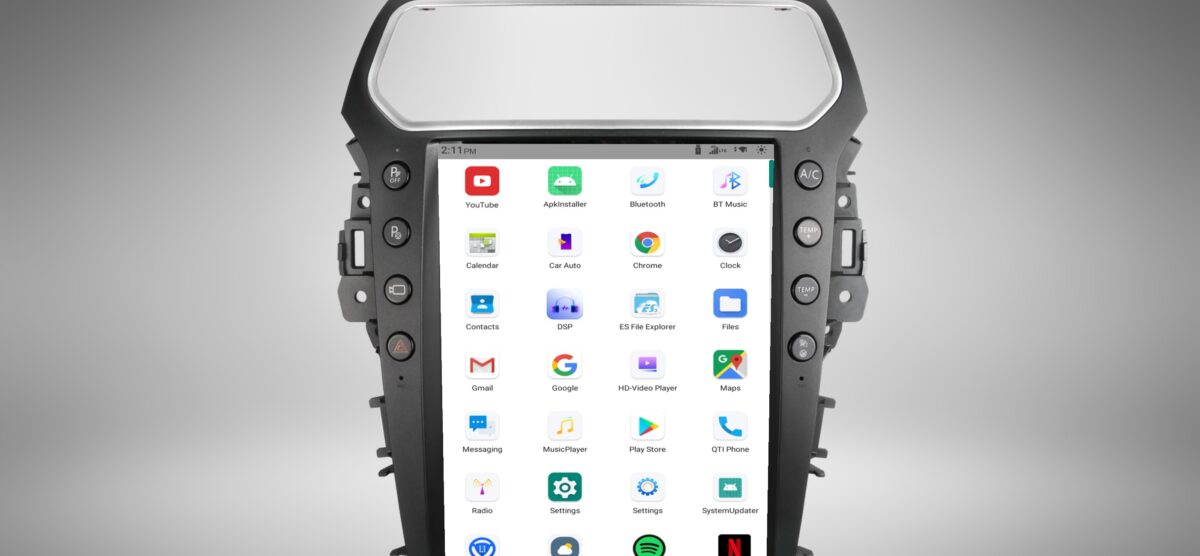 Ford Explorer (2011 – 2019) 14.4″ IPS QHD 2K Touch-Screen Android ...