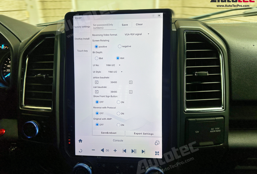Ford F150 (2015 – 2021) 14.4″ IPS QHD 2K Touch-Screen Navigation ...