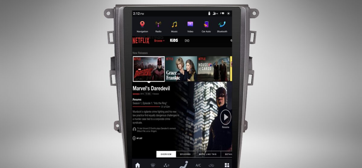 Ford Fusion (2013 – 2020) 13.6″ IPS HD Touch-Screen Android Navigation ...