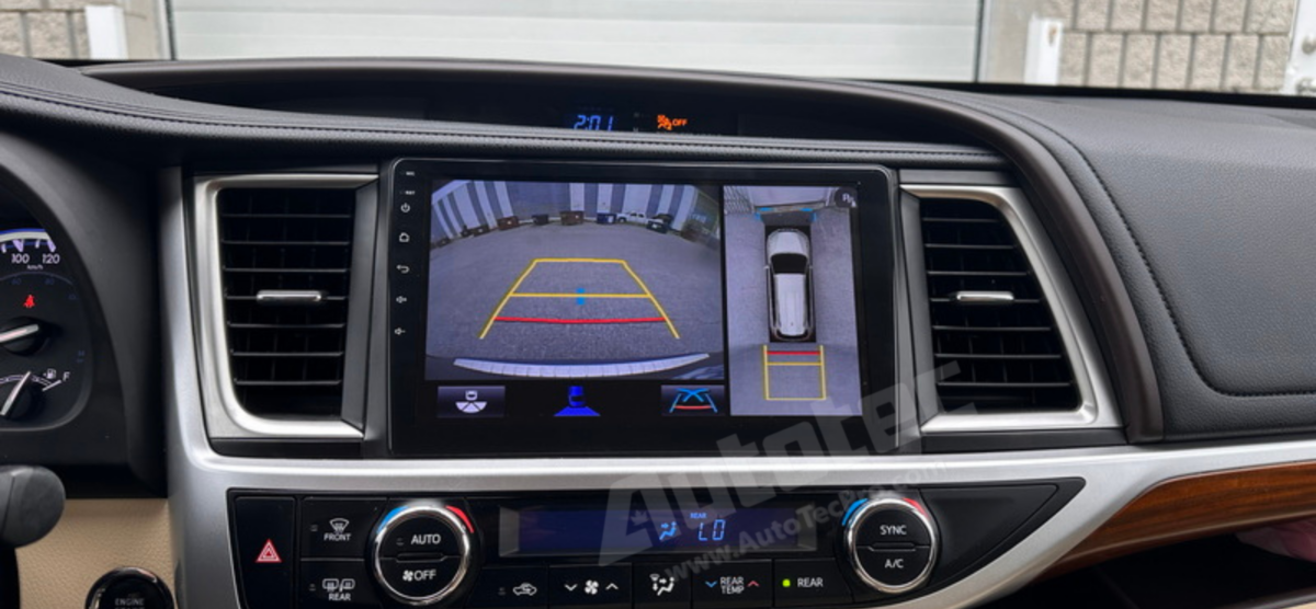 Toyota Highlander (2014 – 2019) 10.2″ HD Touch-Screen Android ...