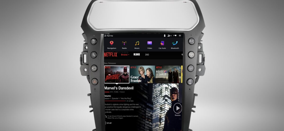 Ford Explorer (2011 – 2019) 14.4″ IPS QHD 2K Touch-Screen Android ...