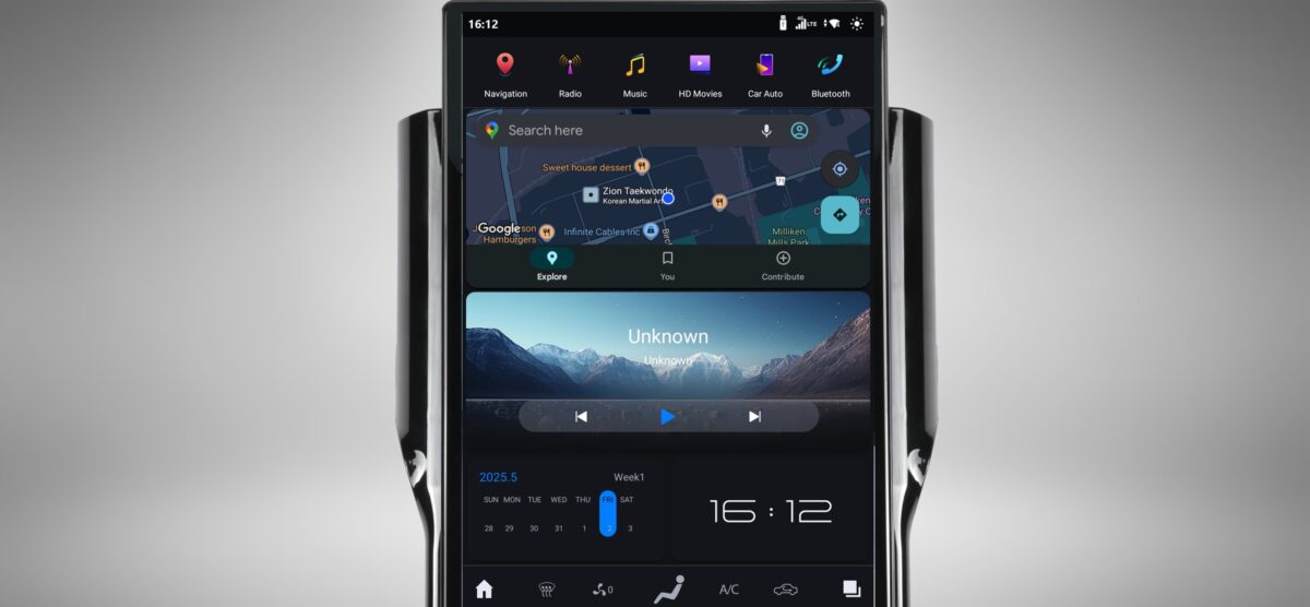 Dodge RAM (2019 – 2024) 14.4″ IPS QHD 2K Touch-Screen Android ...