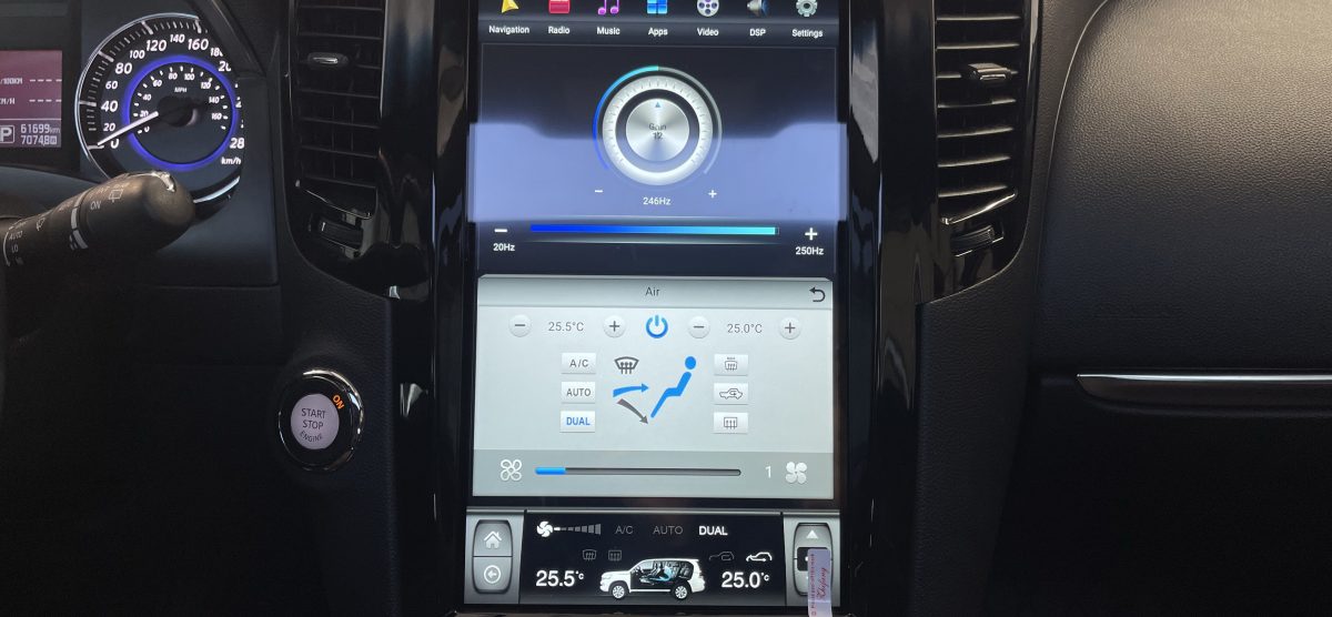 Infiniti FX25, FX35, FX37, FX45, FX50, QX70 13.6” HD IPS Touch-Screen ...