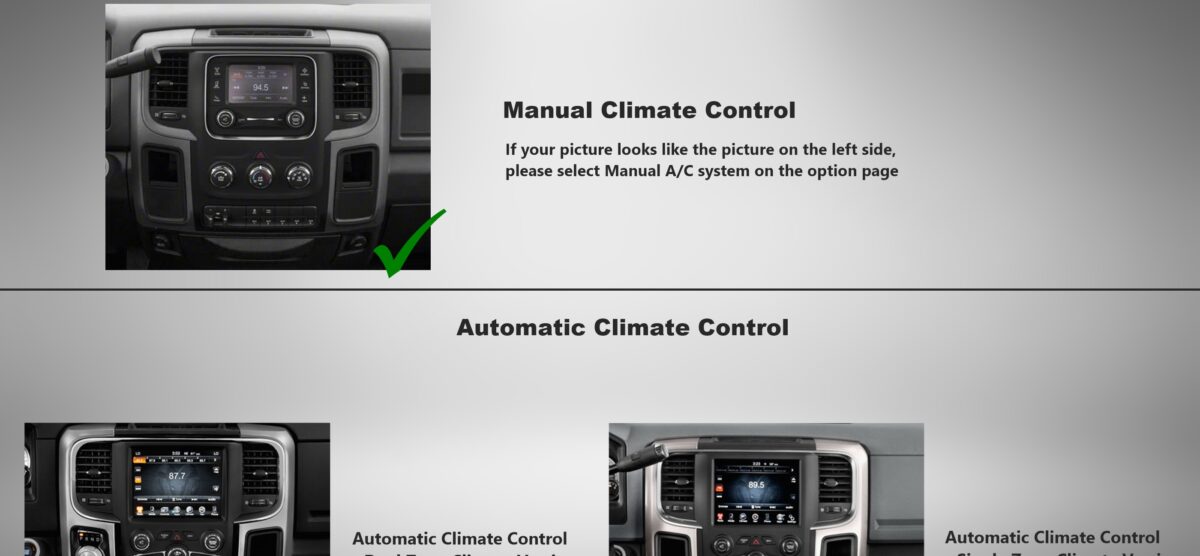 Dodge RAM (2013 – 2018) 14.4″ IPS QHD 2K Touch-Screen Android ...