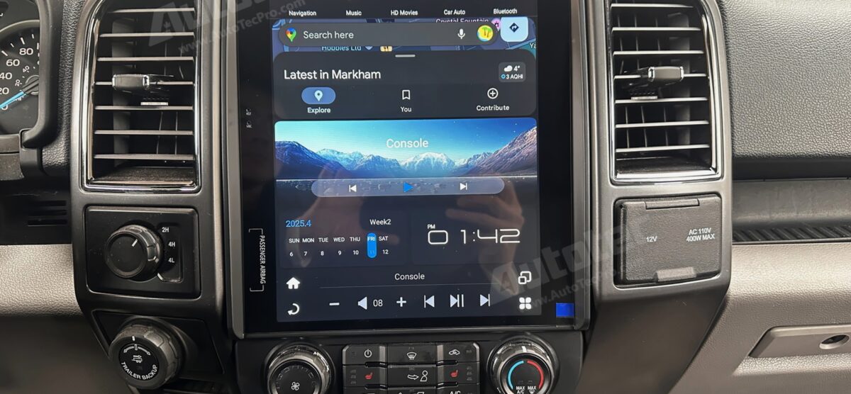 Ford F150 (2015 – 2021) 12.1″ IPS Touch-Screen Android Navigation ...