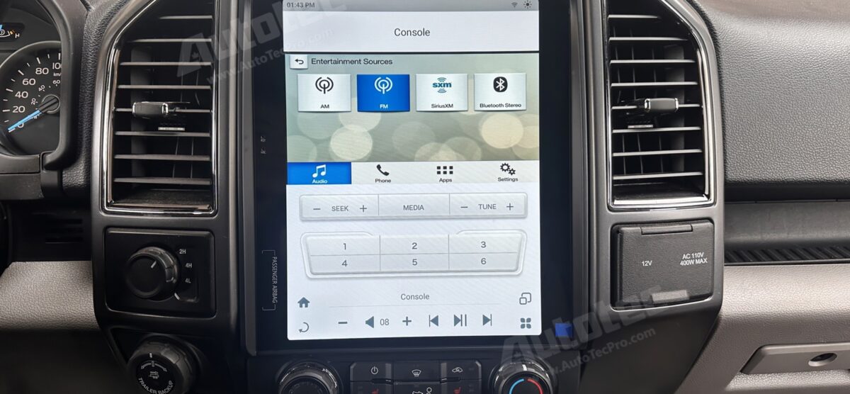 Ford F250 | F350 | F450 (2017 – 2022) 12.1″ IPS Touch-Screen Android ...