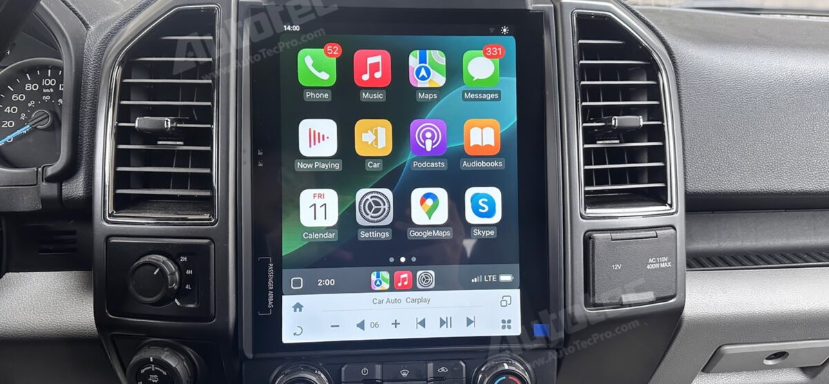 Ford F250 | F350 | F450 (2017 – 2022) 12.1″ IPS Touch-Screen Android ...