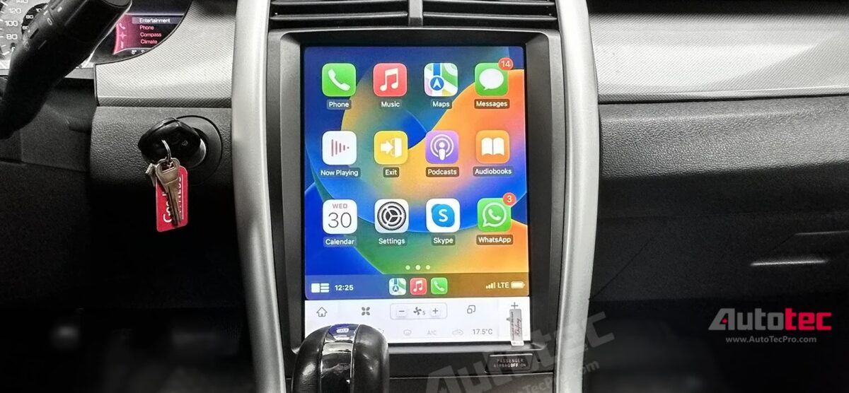 Ford Edge (2011 – 2014) 12.1″ IPS HD Touch-Screen Android Navigation ...
