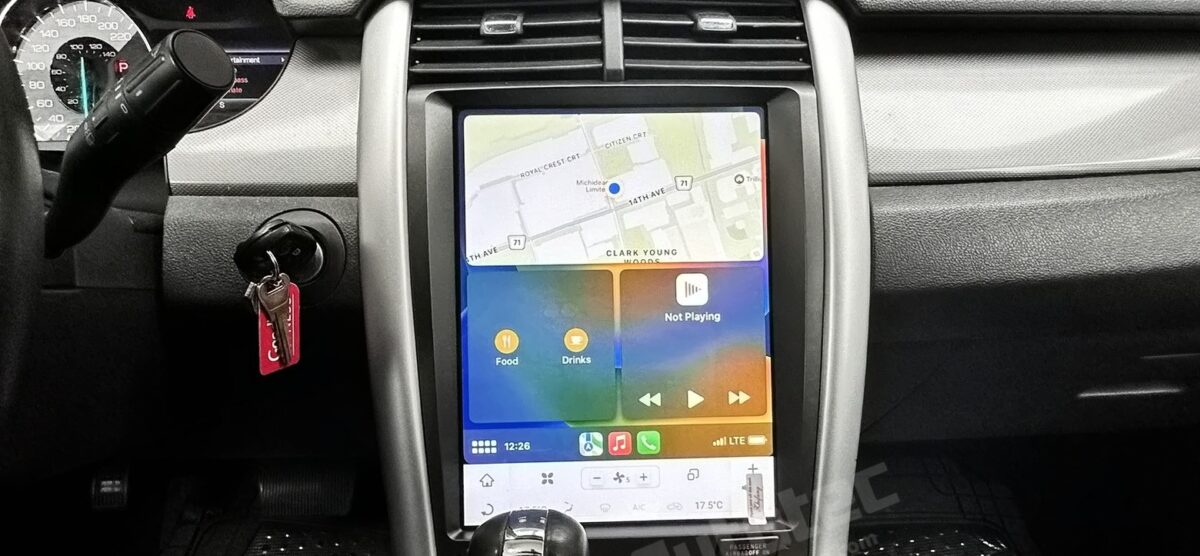 Ford Edge (2011 – 2014) 12.1″ IPS HD Touch-Screen Android Navigation ...