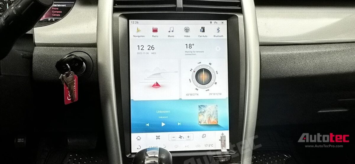 Ford Edge (2011 – 2014) 12.1″ IPS HD Touch-Screen Android Navigation ...