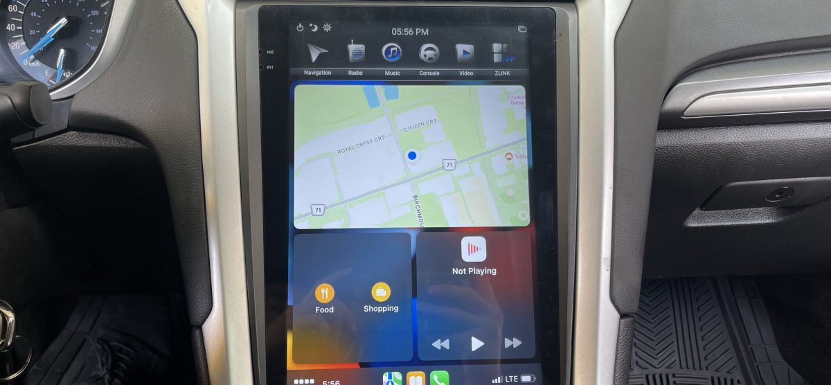 Ford Fusion (2013 – 2020) 13.6″ IPS HD Touch-Screen Android Navigation ...