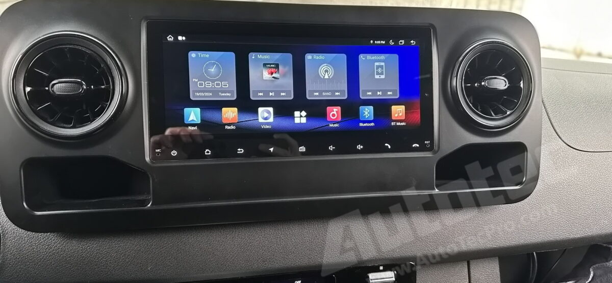 Mercedes-Benz Sprinter (2019 – 2024) Direct-Fit 10.25″ HD Touch-Screen ...
