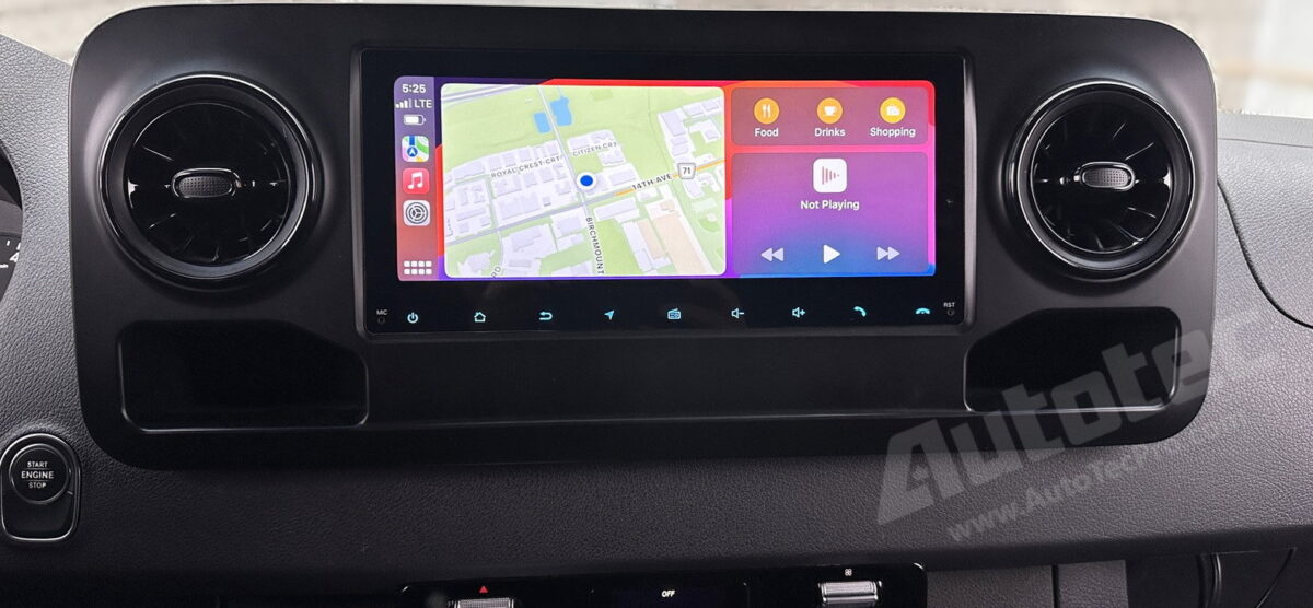 Mercedes-Benz Sprinter (2019 – 2024) Direct-Fit 10.25″ HD Touch-Screen ...