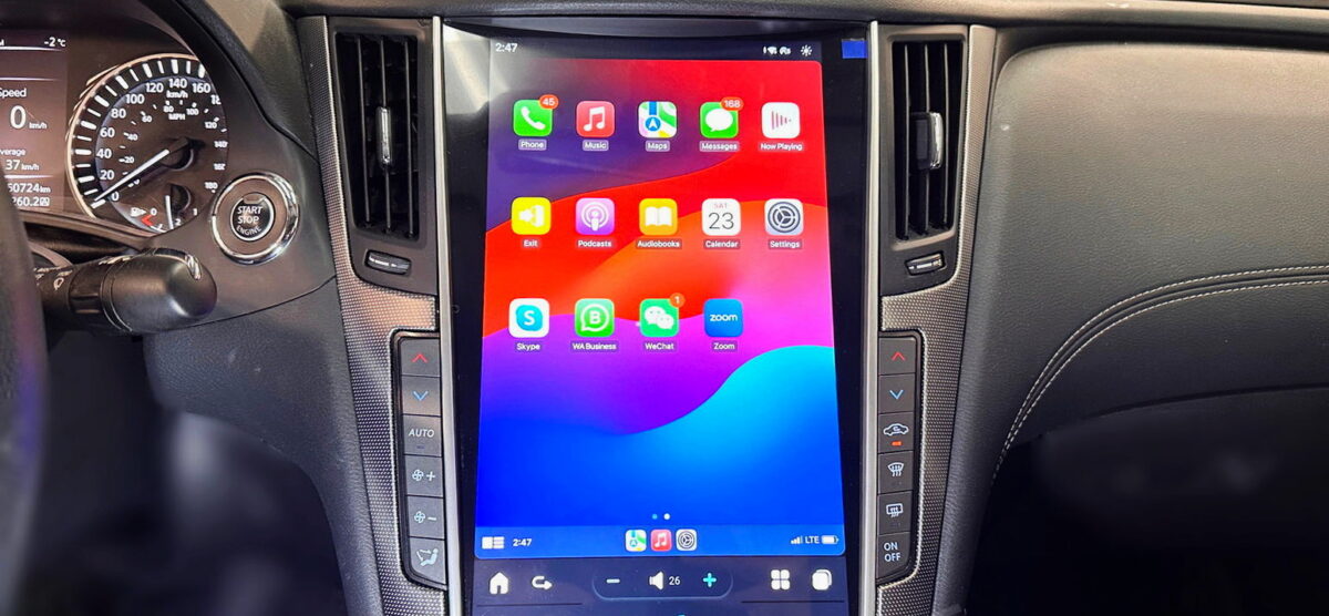 Infiniti Q50 / Q60 (2013 – 2021) 13.6″ (Mark 7) IPS HD 1080P Touch ...