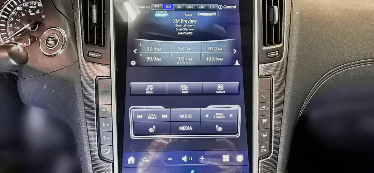 Infiniti Q50 / Q60 (2013 – 2021) 13.6″ (Mark 7) IPS HD 1080P Touch ...