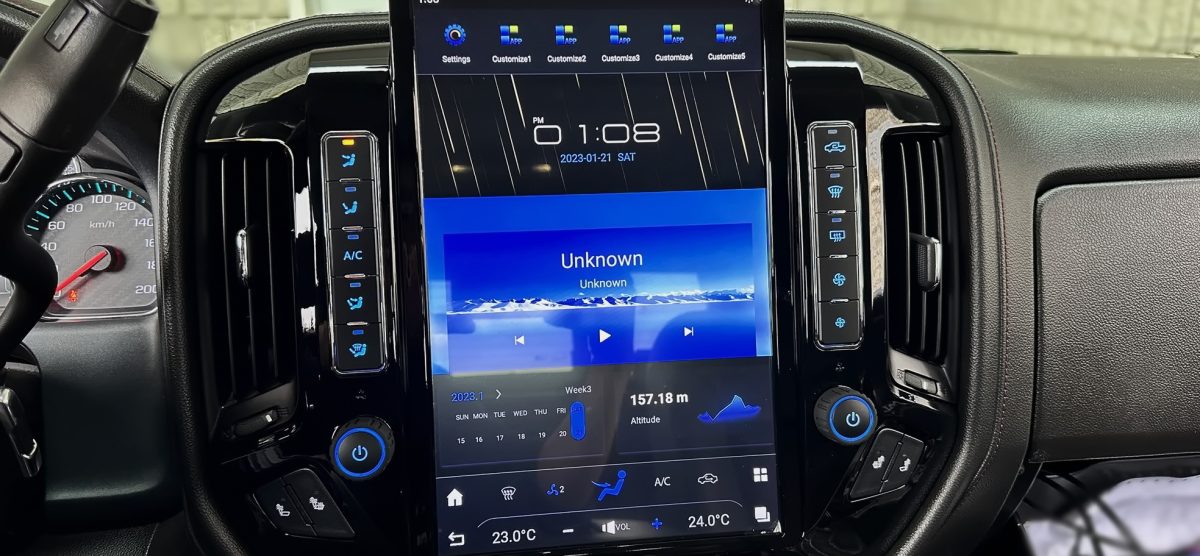 Chevrolet Silverado / GMC Sierra (2014 – 2019) 15.6″ IPS QHD 2K Touch ...