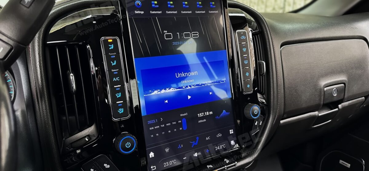 Chevrolet Silverado / GMC Sierra (2014 – 2019) 15.6″ IPS QHD 2K Touch ...