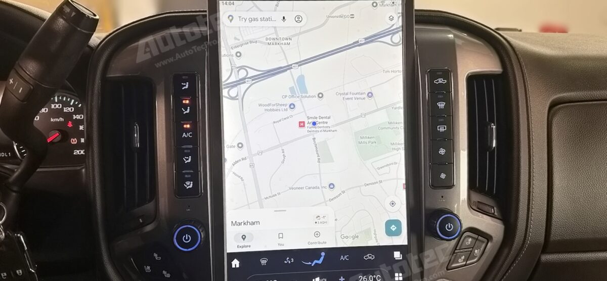 Chevrolet Silverado / GMC Sierra (2014 – 2019) 15.6″ IPS QHD 2K Touch ...