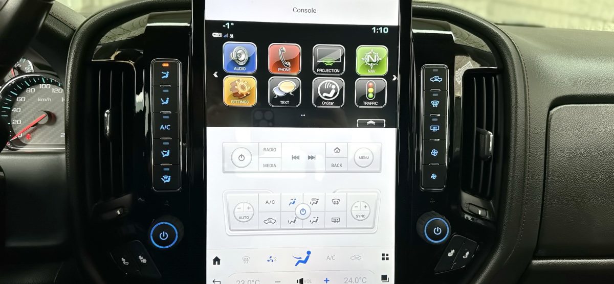 Chevrolet Silverado / GMC Sierra (2014 – 2019) 15.6″ IPS QHD 2K Touch ...