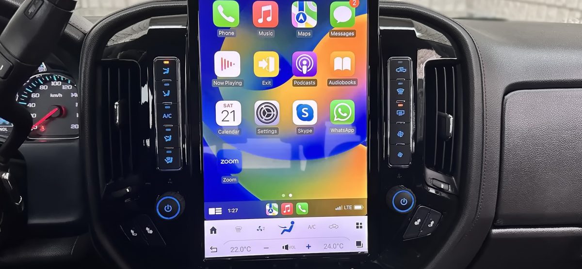 Chevrolet Silverado / GMC Sierra (2014 – 2019) 15.6″ IPS QHD 2K Touch ...