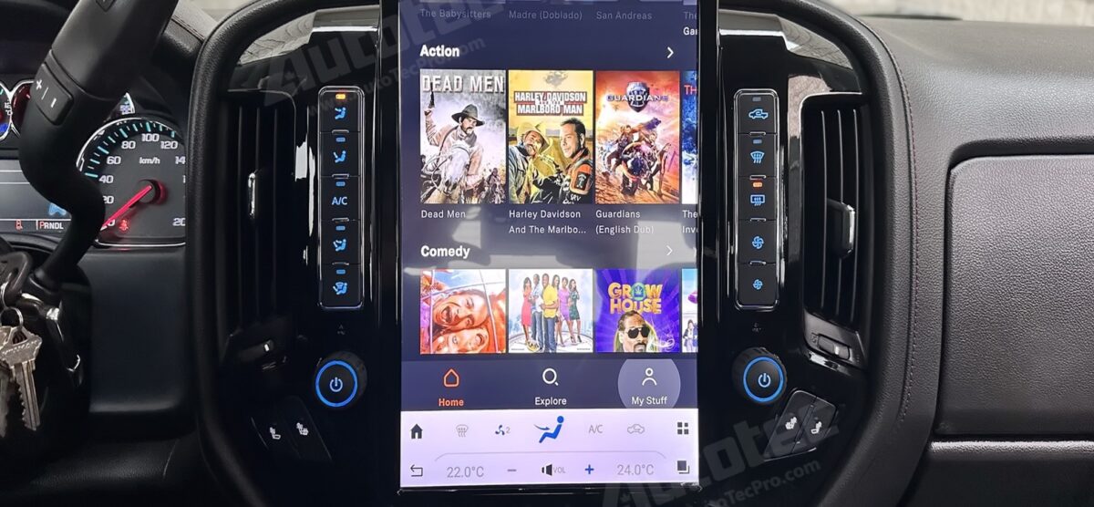 Chevrolet Silverado / GMC Sierra (2014 – 2019) 15.6″ IPS QHD 2K Touch ...