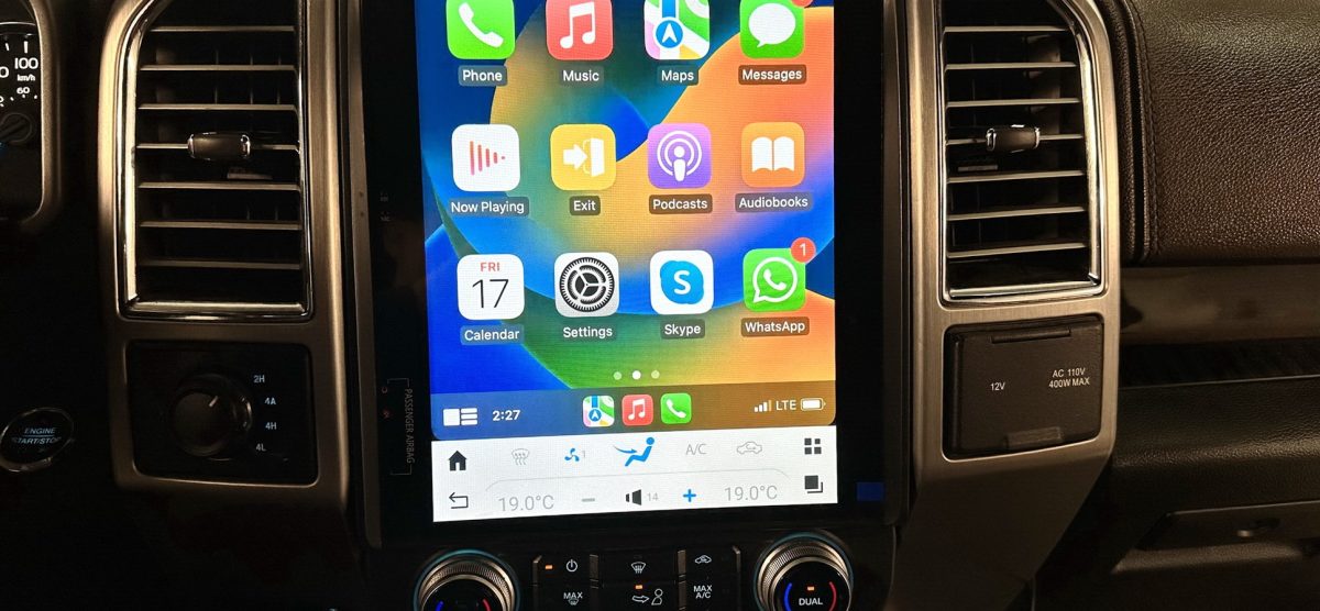 Ford F150 (2015 – 2021) 12.1″ IPS Touch-Screen Android Navigation ...