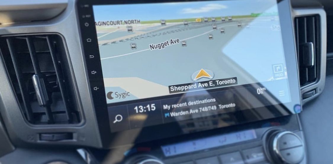 Toyota RAV4 (2013 – 2018) 10.2″ HD Touch-Screen Android Navigation ...