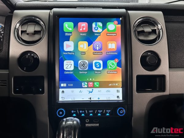 Ford F150 (2009 – 2014) 12.1″ IPS HD Touch-Screen Android Navigation ...