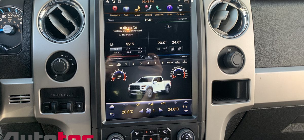 Ford F150 (2013 – 2014) 12.1″ IPS Touch-Screen Android Navigation ...