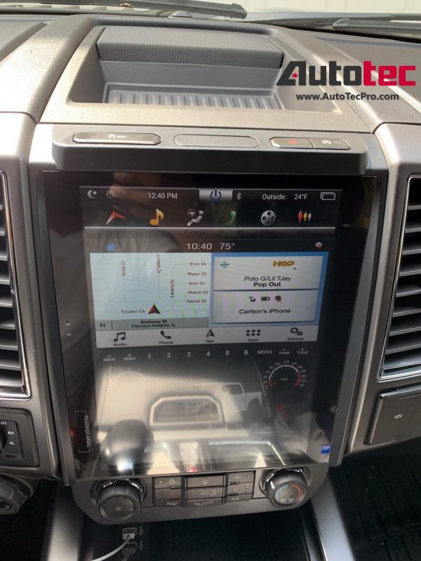 Ford F150 (2015 – 2020) 12.1″ IPS Touch-Screen Android Navigation ...