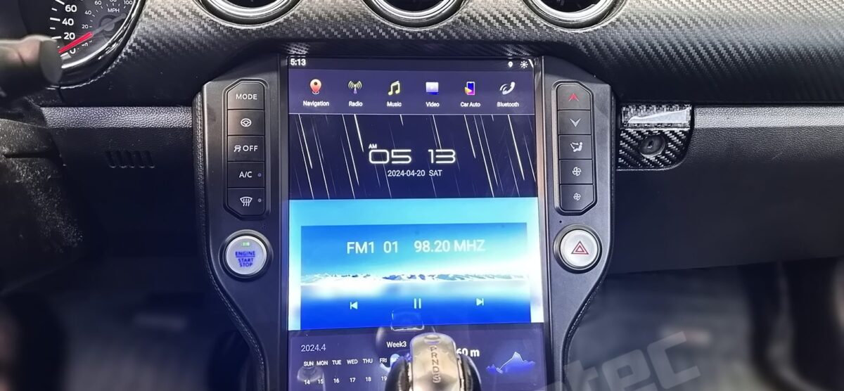 Ford Mustang (2015 – 2023) 14.4″ IPS QHD 2K Touch-Screen Android ...