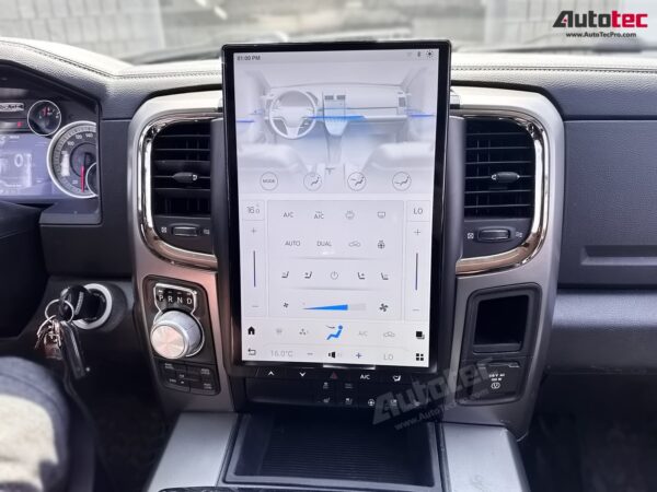 Dodge RAM (2013 – 2018) 14.4″ IPS QHD 2K Touch-Screen Android ...