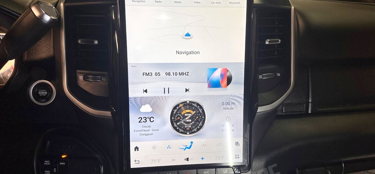 Dodge RAM (2019 – 2024) 14.4″ IPS QHD 2K Touch-Screen Android ...