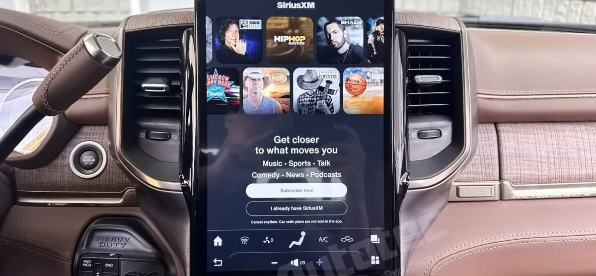 Dodge RAM (2019 – 2024) 14.4″ IPS QHD 2K Touch-Screen Android ...