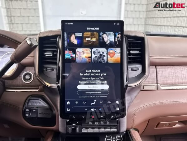 Dodge RAM (2019 – 2024) 14.4″ IPS QHD 2K Touch-Screen Android ...