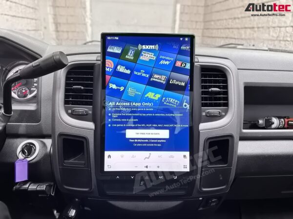 Dodge RAM (2013 – 2018) 14.4″ IPS QHD 2K Touch-Screen Android ...