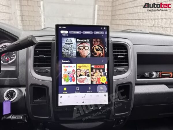 Dodge RAM (2013 – 2018) 14.4″ IPS QHD 2K Touch-Screen Android ...