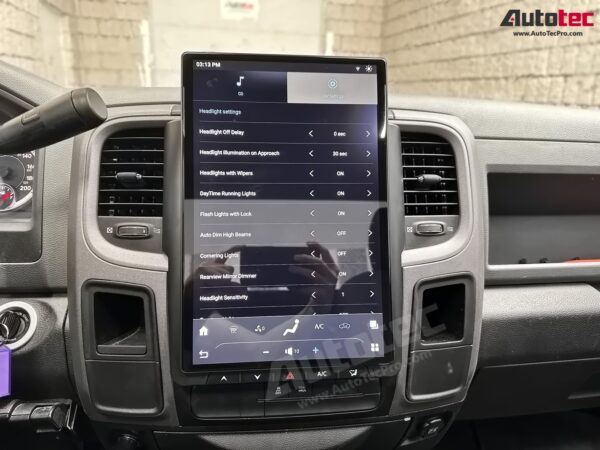 Dodge RAM (2013 – 2018) 14.4″ IPS QHD 2K Touch-Screen Android ...