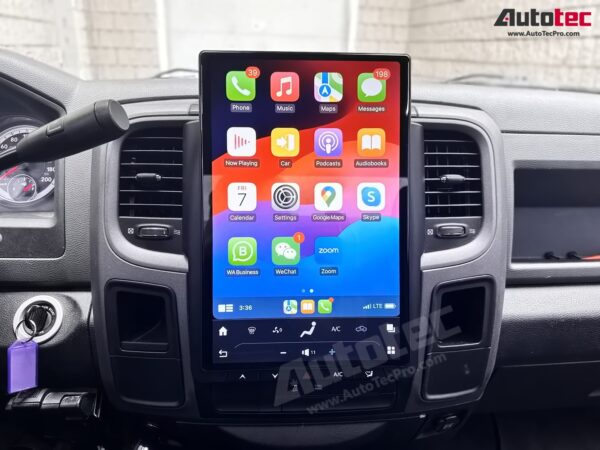 Dodge RAM (2013 – 2018) 14.4″ IPS QHD 2K Touch-Screen Android ...