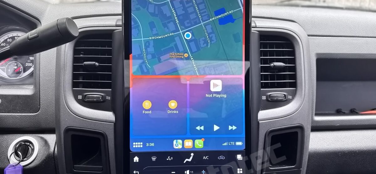 Dodge RAM (2013 – 2018) 14.4″ IPS QHD 2K Touch-Screen Android ...