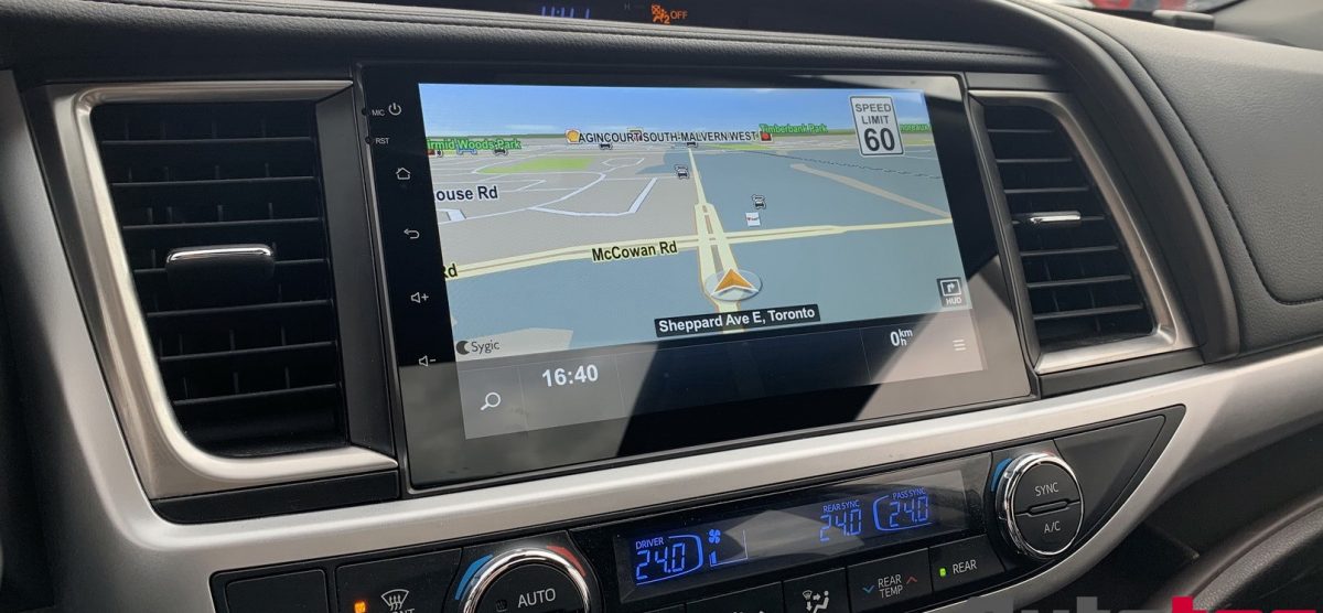 Toyota Highlander (2014 – 2019) 10.2″ HD Touch-Screen Android ...