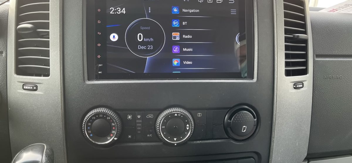 Mercedes-Benz Sprinter ( 2007-2018 ) Direct-Fit 9″ HD Touch-Screen ...