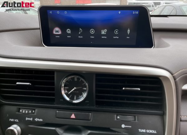 Lexus RX ( 2016- 2019 ) 12.3″ HD Touch-Screen Navigation & Infotainment ...
