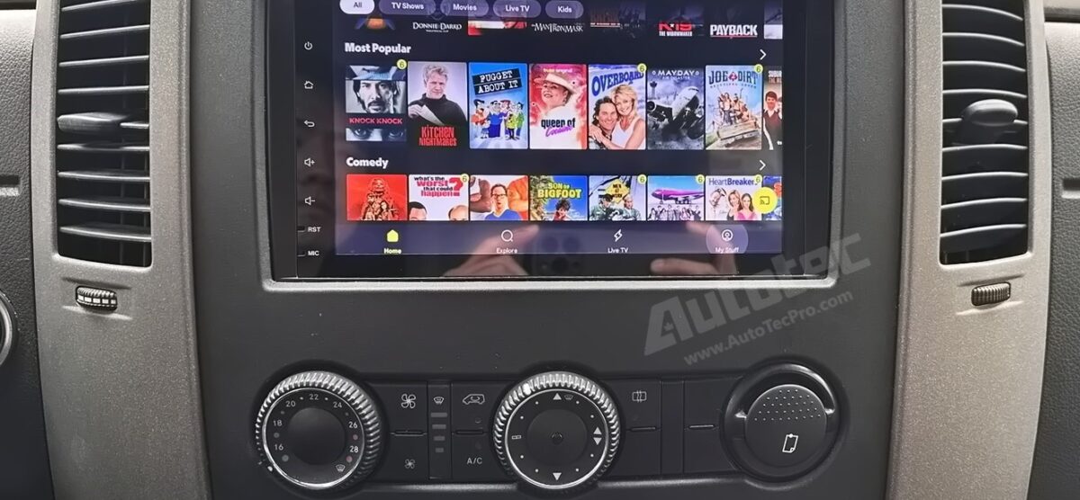 Mercedes-Benz Sprinter ( 2007-2018 ) Direct-Fit 9″ HD Touch-Screen ...