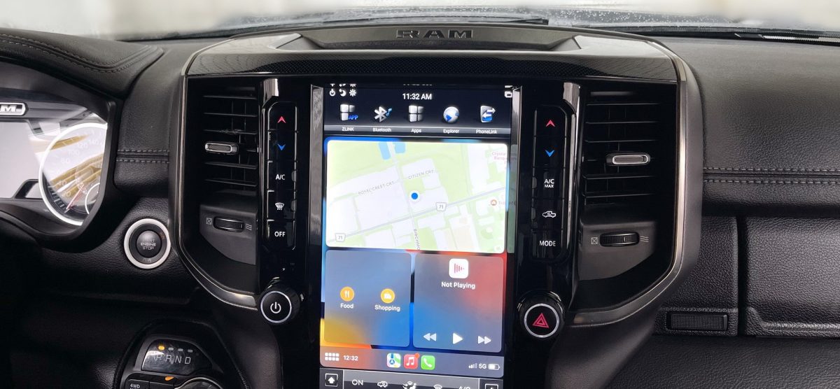 Dodge RAM (2019 – 2023) 12″ HD Tesla-Style Navigation & Infotainment ...